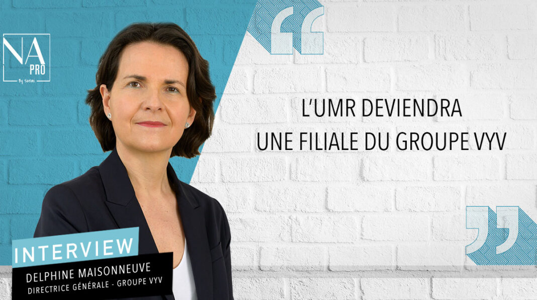 Delphine Maisonneuve : "L’UMR deviendra une filiale du groupe Vyv"