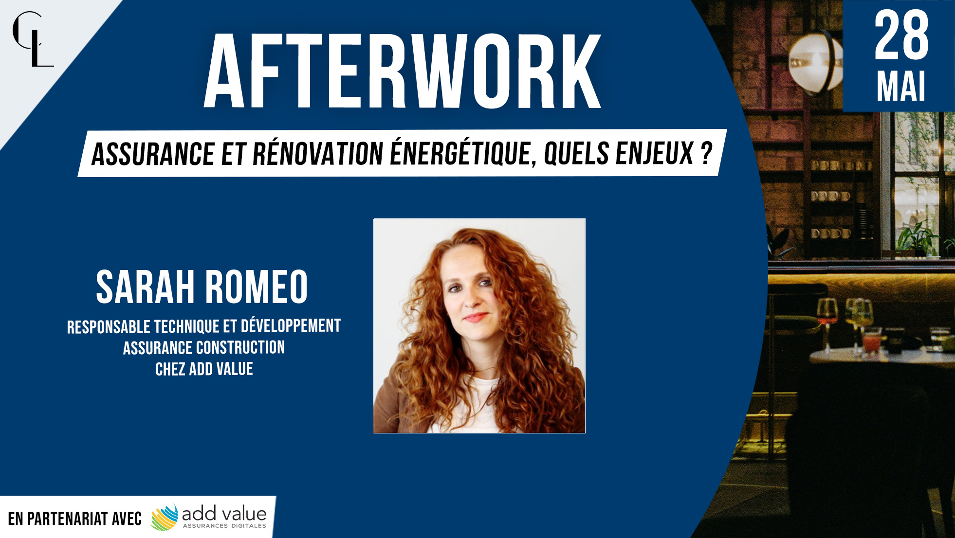 Le Cercle LAB vous propose un afterwork en partenariat avec ADD VALUE
