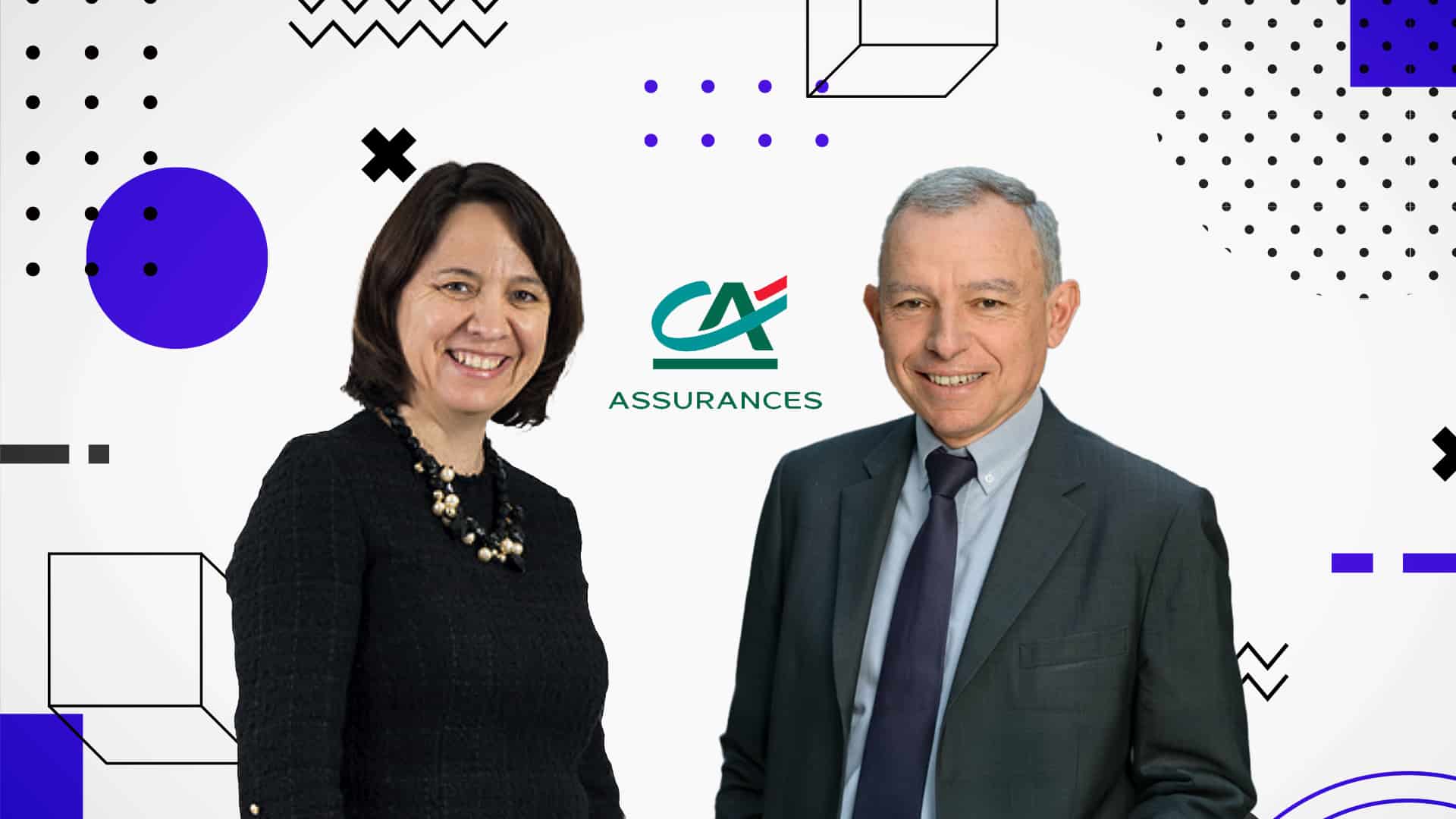 Crédit Agricole Assurances : Séverine Tourtois et Jean-Luc François ...